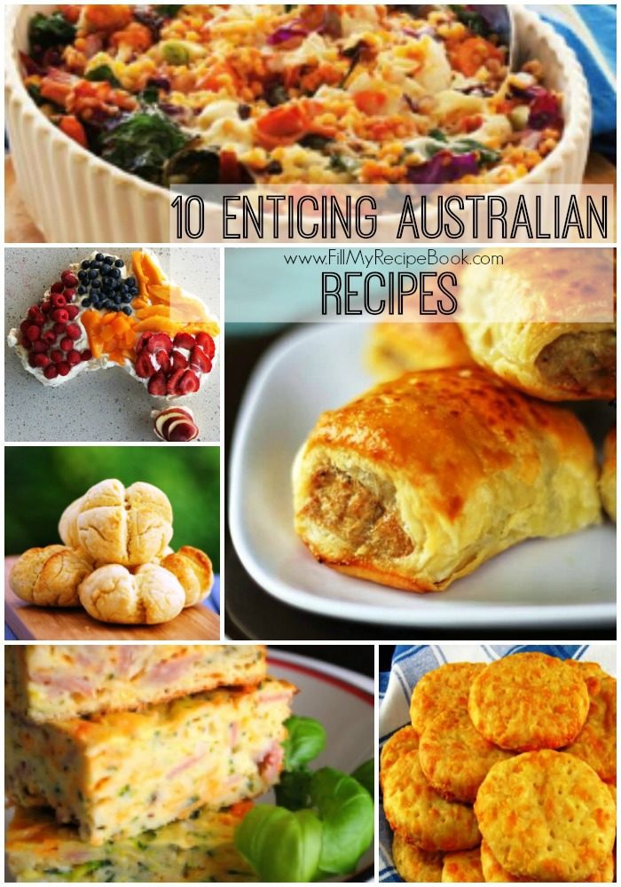 10 Enticing Australian Recipes - Fill My Recipe Book