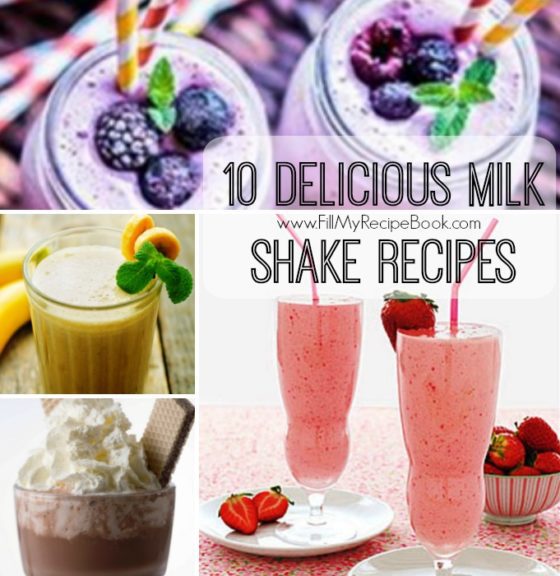 10 delicious milk shake recipes - Fill My Recipe Book