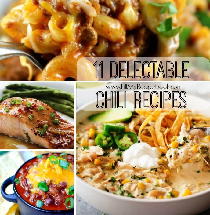 11 Delectable Chili Recipes - Fill My Recipe Book