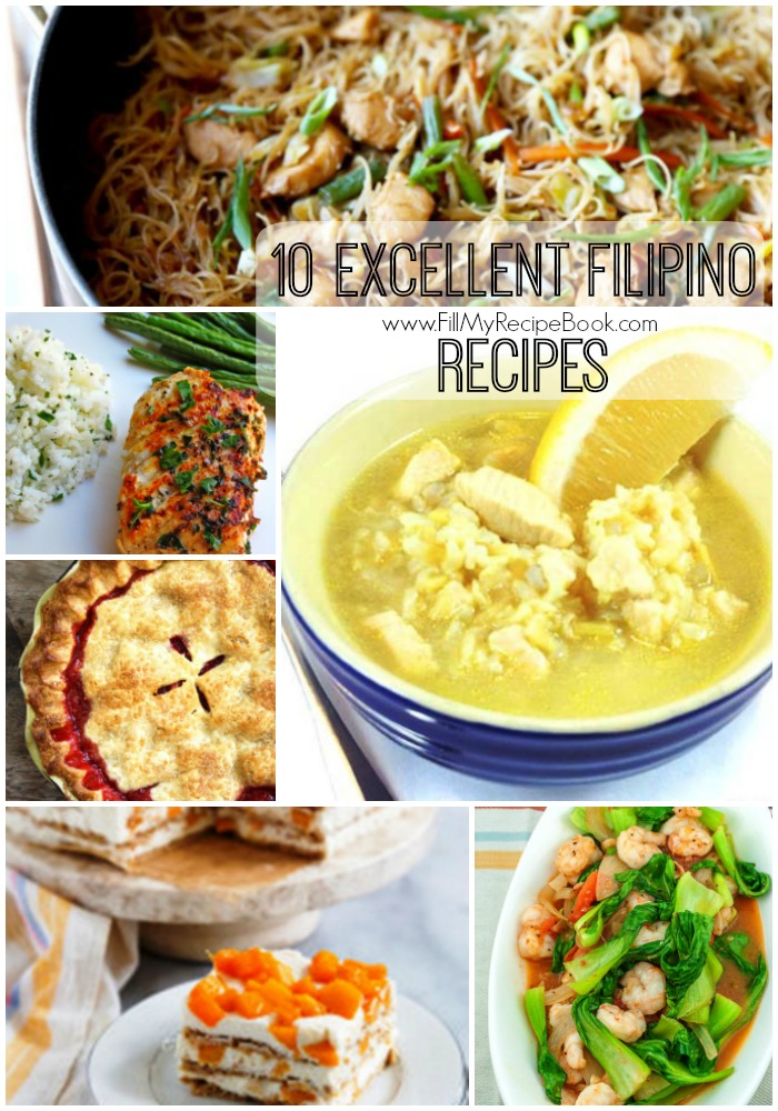 10 Excellent Filipino Recipes - Fill My Recipe Book