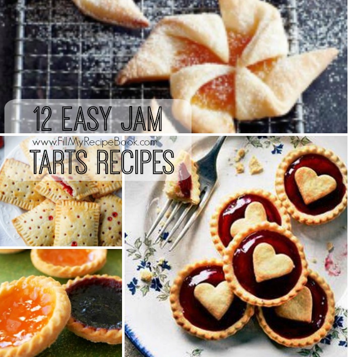12 Easy Jam Tarts Recipes - Fill My Recipe Book