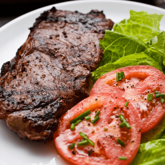 Pan Seared Garlic Butter Steak - Fill My Recipe Book