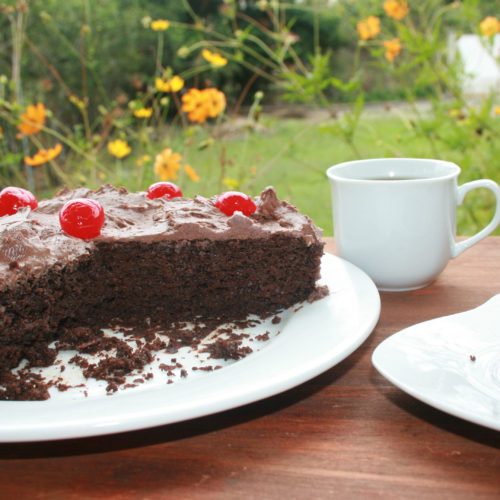 7 Min. Chocolate Cake Recipe - Fill My Recipe Book
