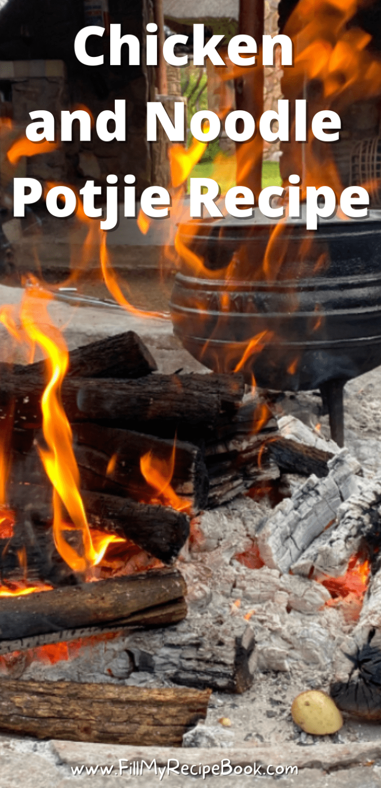 Chicken and Noodle Potjie Recipe - Fill My Recipe Book