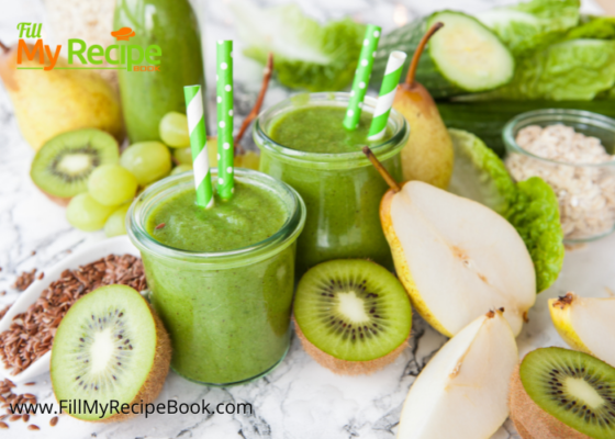 Green Smoothie for Anemia - Fill My Recipe Book