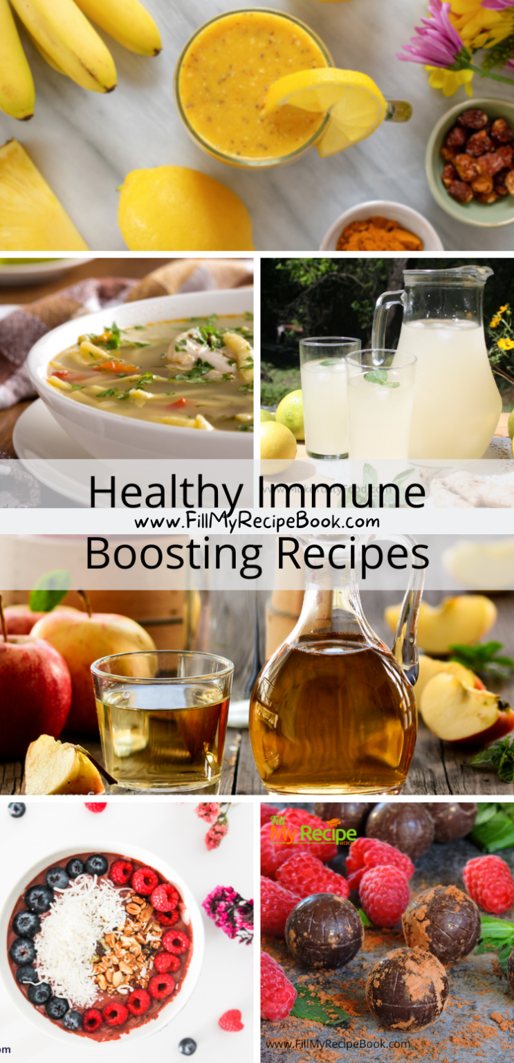Healthy Immune Boosting Recipes - Fill My Recipe Book