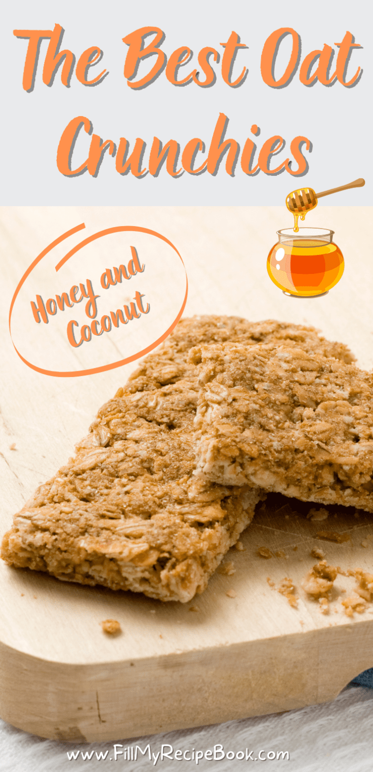 The Best Oat Crunchies - Fill My Recipe Book