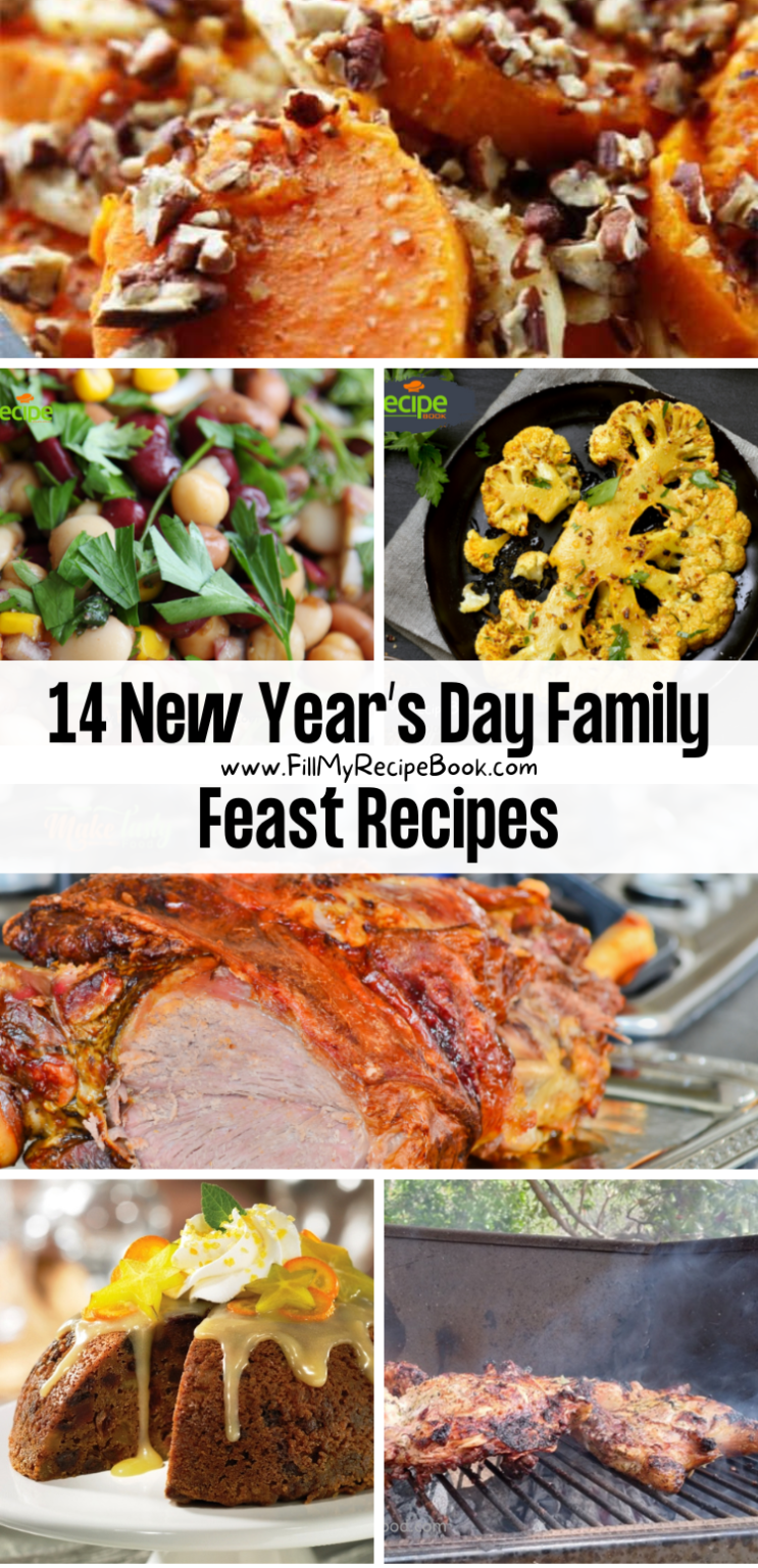14 New Year's Day Family Feast Recipes - Fill My Recipe Book
