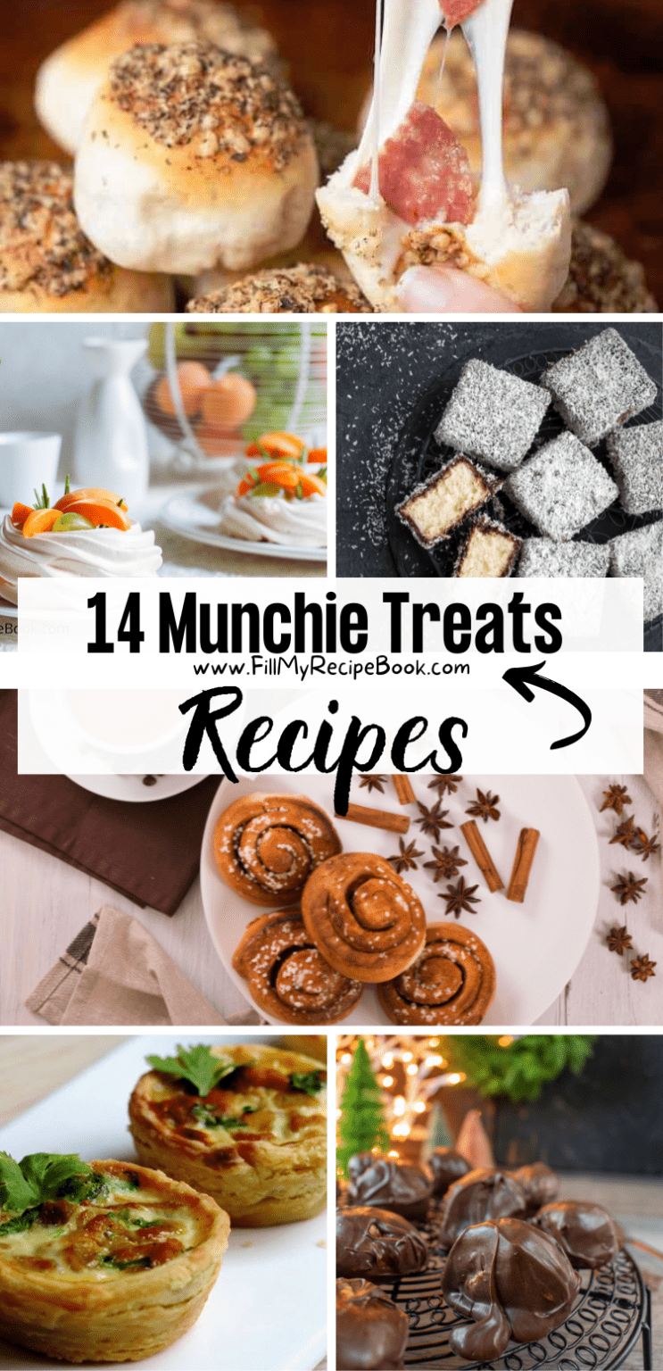 14 Munchie Treats Recipes - Fill My Recipe Book