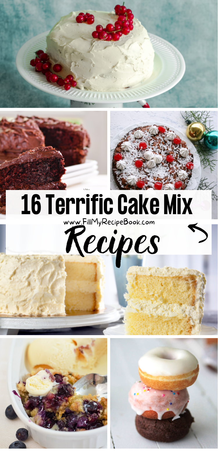 16 Terrific Cake Mix Recipes - Fill My Recipe Book
