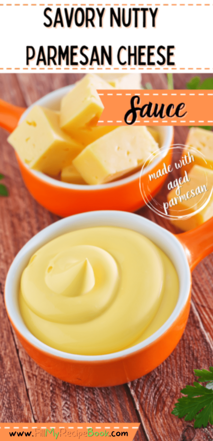 Savory Nutty Parmesan Cheese Sauce - Fill My Recipe Book