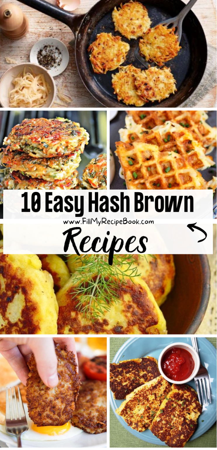 10 Easy Hash Brown Recipes - Fill My Recipe Book