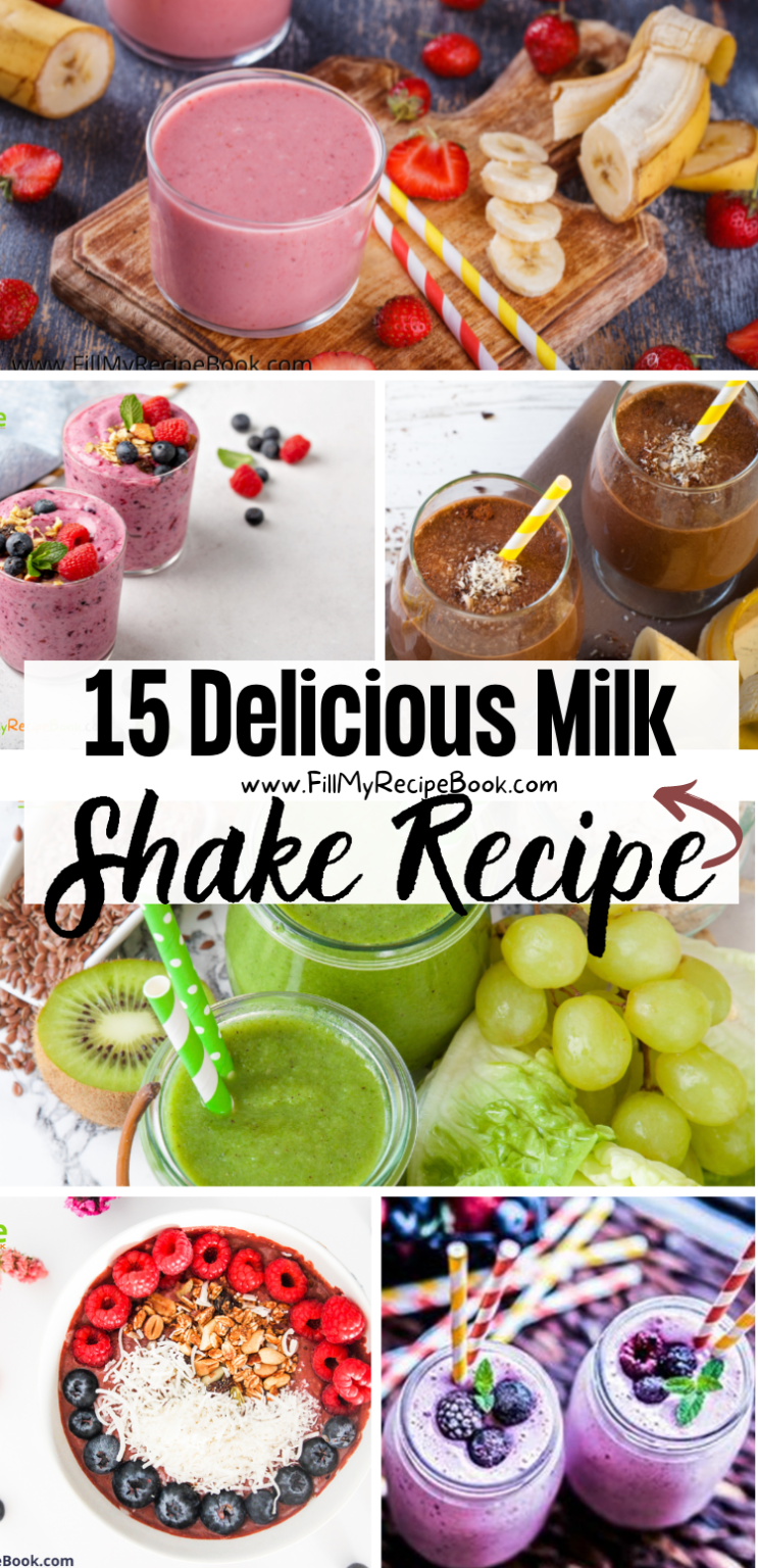15 Delicious Milk Shake Recipes - Fill My Recipe Book