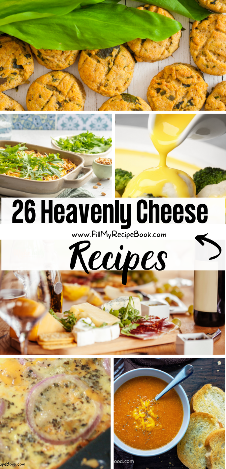 26 Heavenly Cheese Recipes - Fill My Recipe Book