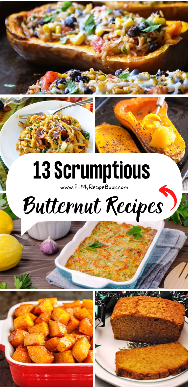 13 Scrumptious Butternut Recipes - Fill My Recipe Book