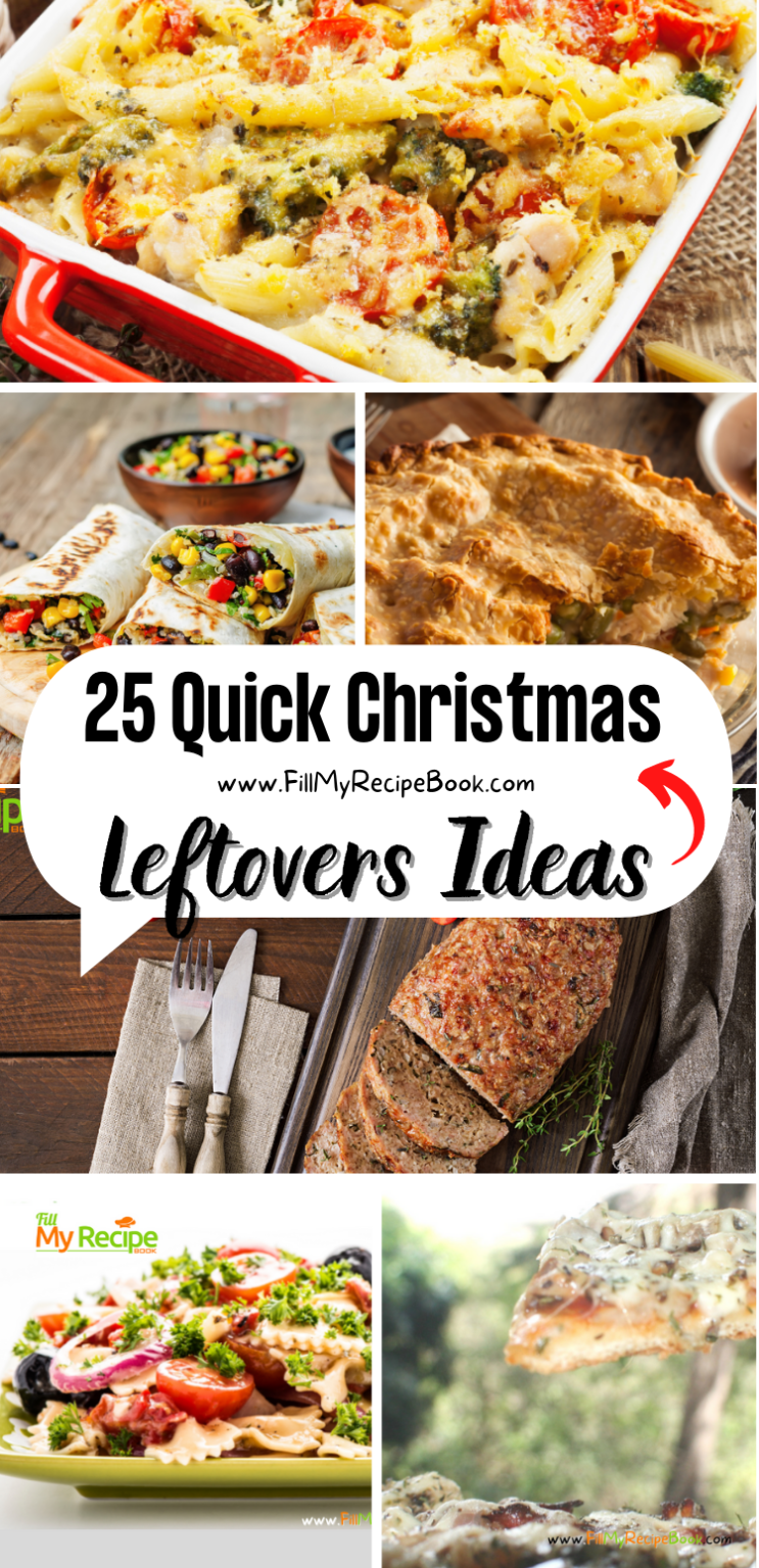 25 Quick Christmas Leftovers Ideas - Fill My Recipe Book