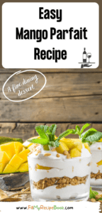 Easy Mango Parfait Recipe - Fill My Recipe Book