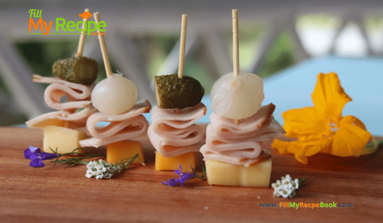 Savory Toothpick Appetizers Ideas - Fill My Recipe Book
