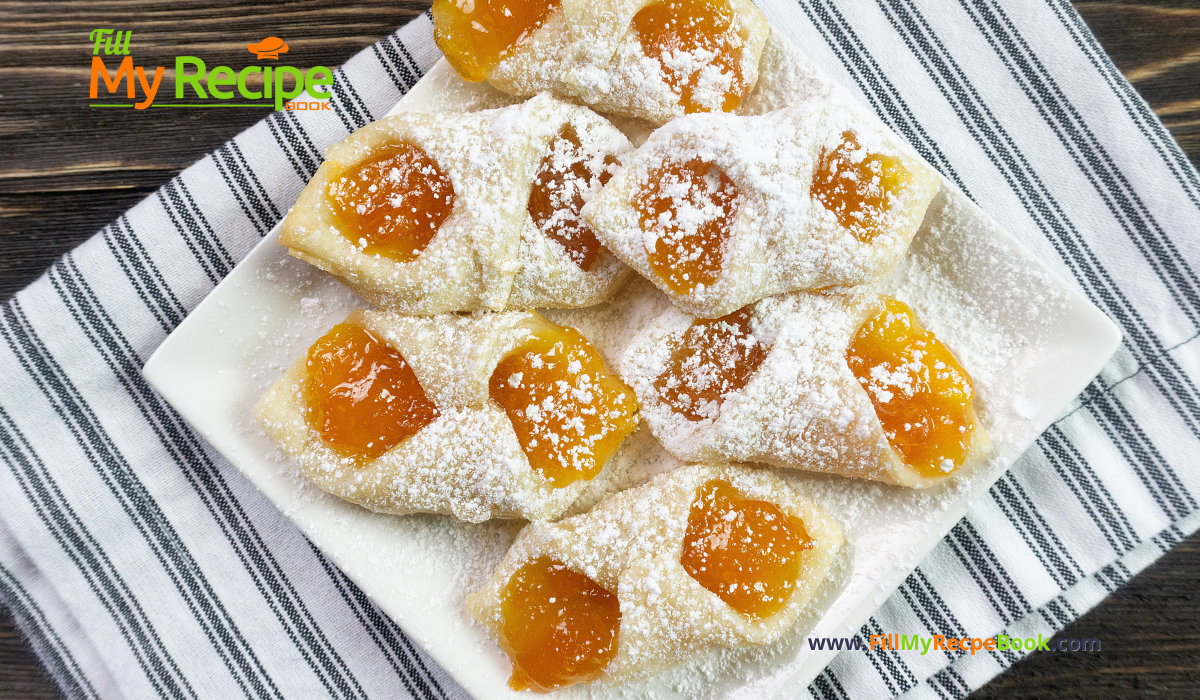 Polish Kolaczki Jam Cookies - Fill My Recipe Book