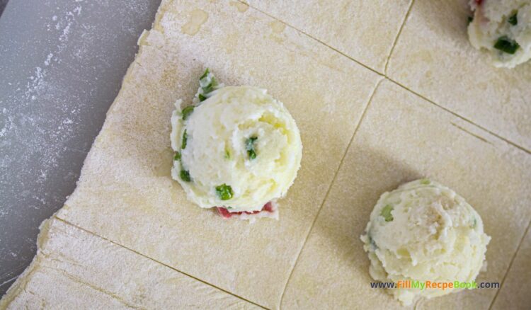 Mini Pastry Potato Bites - Fill My Recipe Book