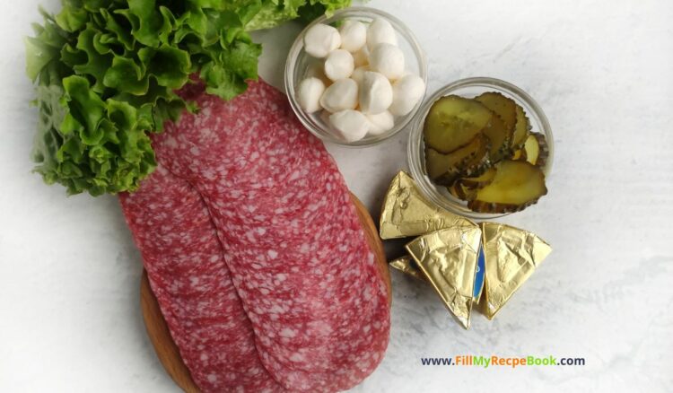 Smoky Salami Cream Cheese Appetizer - Fill My Recipe Book