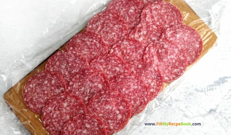 Smoky Salami Cream Cheese Appetizer - Fill My Recipe Book