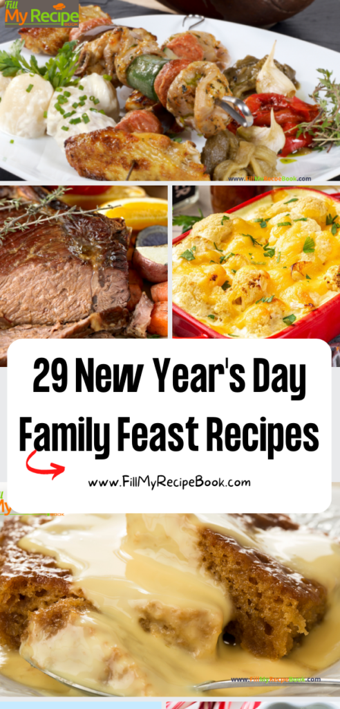 29 New Year's Day Family Feast Recipes - Fill My Recipe Book