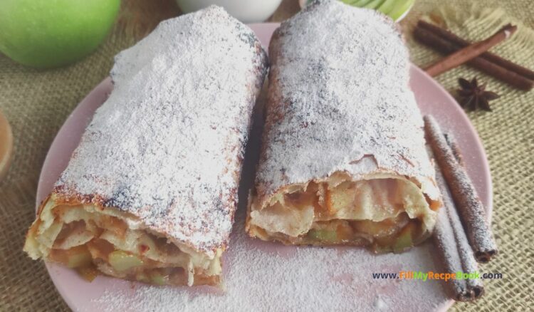 Easy Apple Strudel Wraps - Fill My Recipe Book
