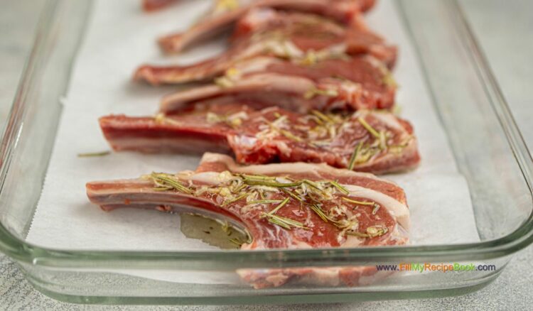 Simple Roasted Lamb Chops - Fill My Recipe Book