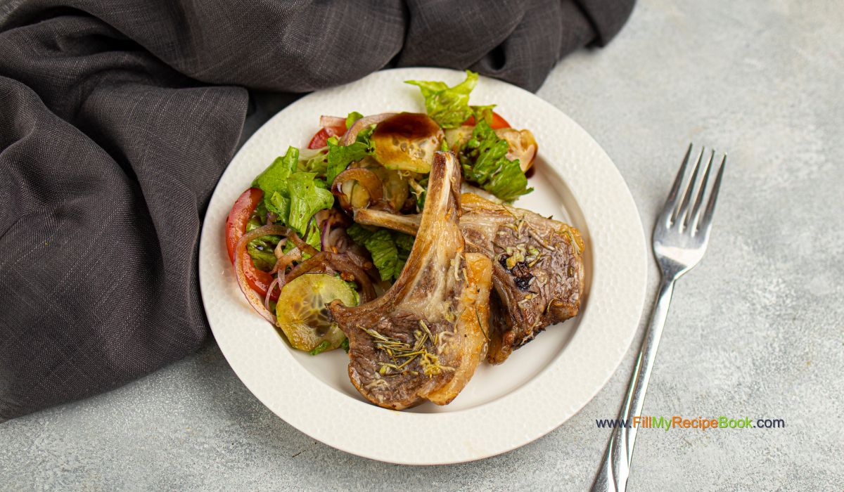 Simple Roasted Lamb Chops (7) - Fill My Recipe Book