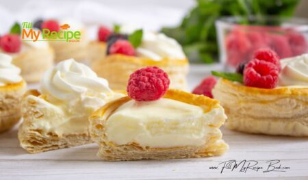 Vanilla Cream Puff Pastry - Fill My Recipe Book
