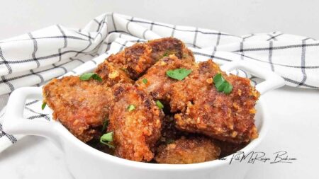 Crispy Fried Steak Nuggets - Fill My Recipe Book