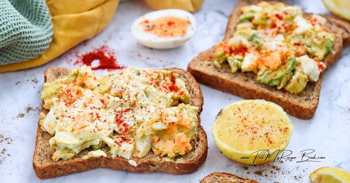 Simple Avocado Egg Salad Toast for Busy Mornings - Fill My Recipe Book